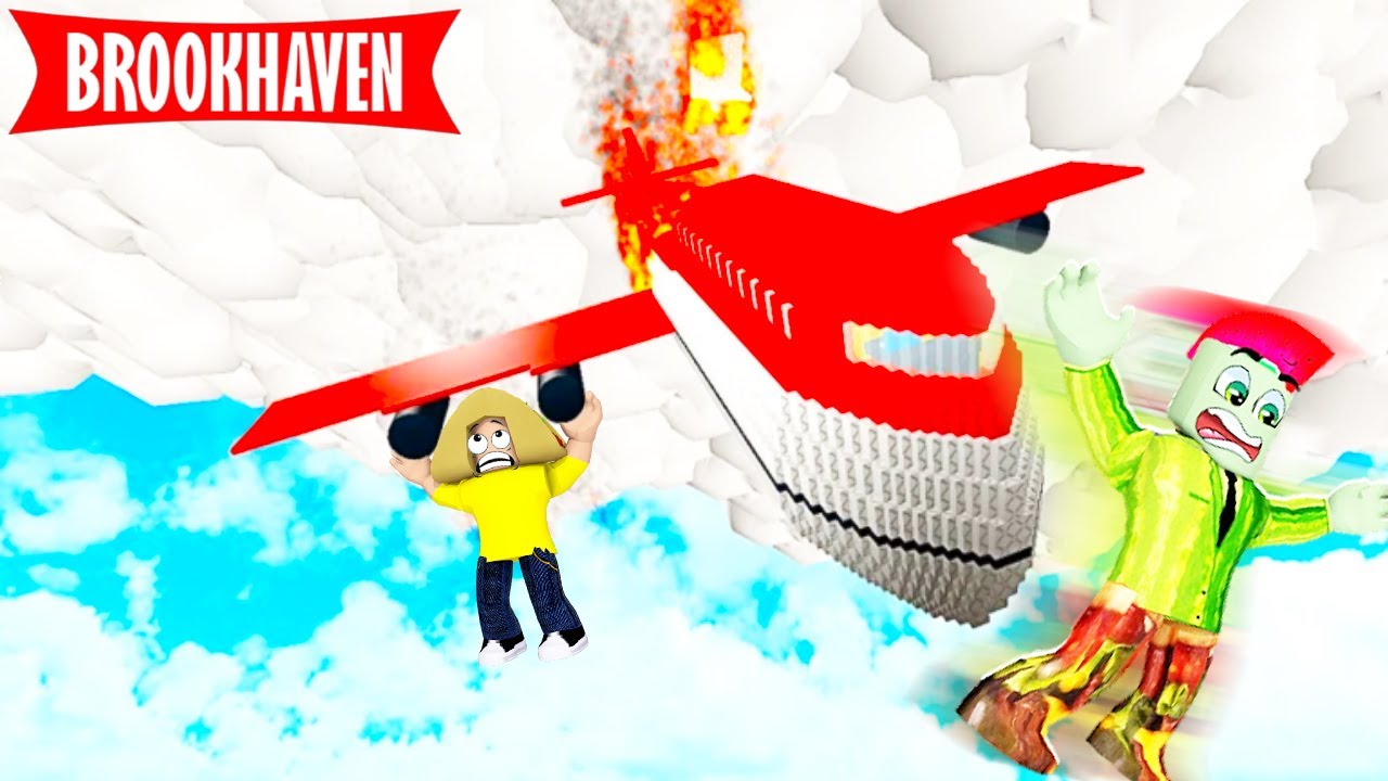 Job En Bob Wilde Vliegen In Brookhaven RP🏡Maar Toen.. - YouTube