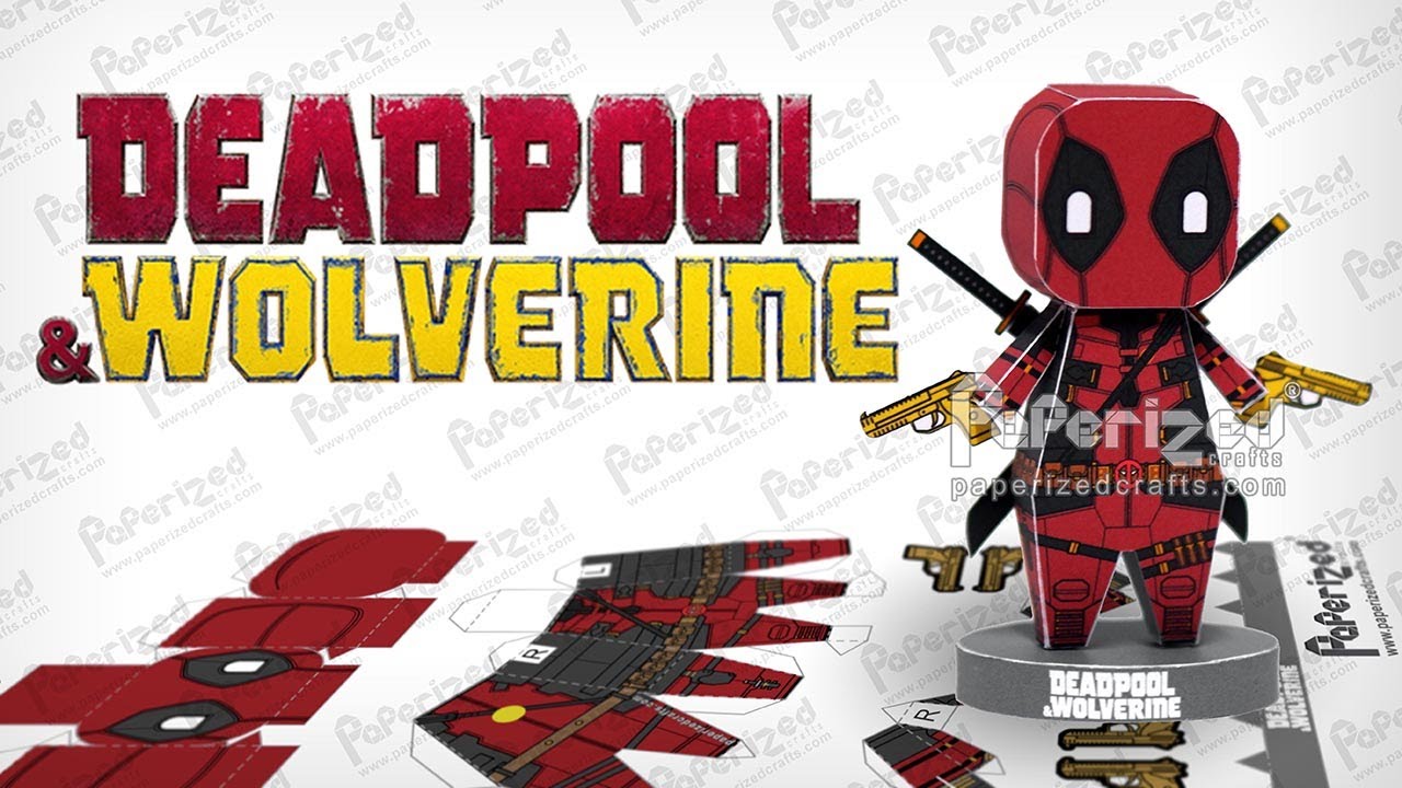 Deadpool & Wolverine: Deadpool Paperized - YouTube