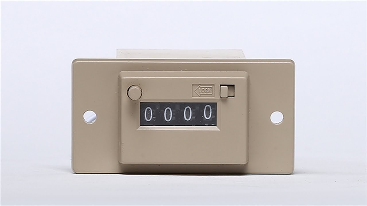 CSK YKW analogue Counter - YouTube