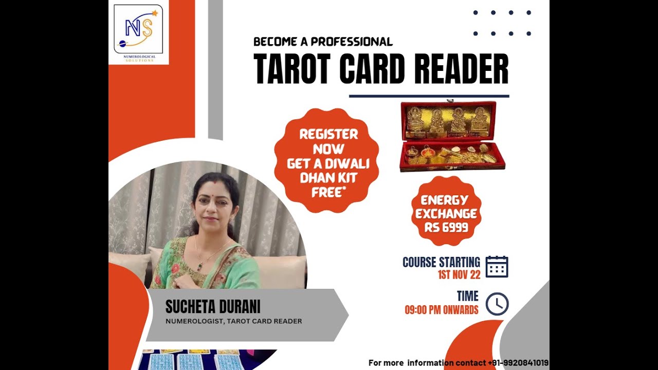 BECOME A PROFESSIONAL TAROT CARD READER| Join our course and get a ...