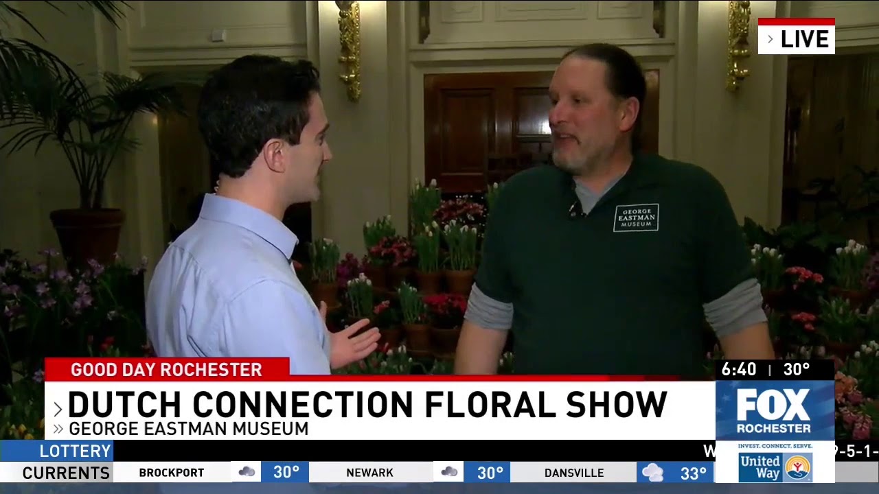 Dutch Connections in bloom at George Eastman Museum - YouTube