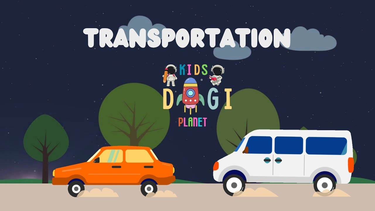 All About Transportation: Fun Learning Video for Kids! - YouTube