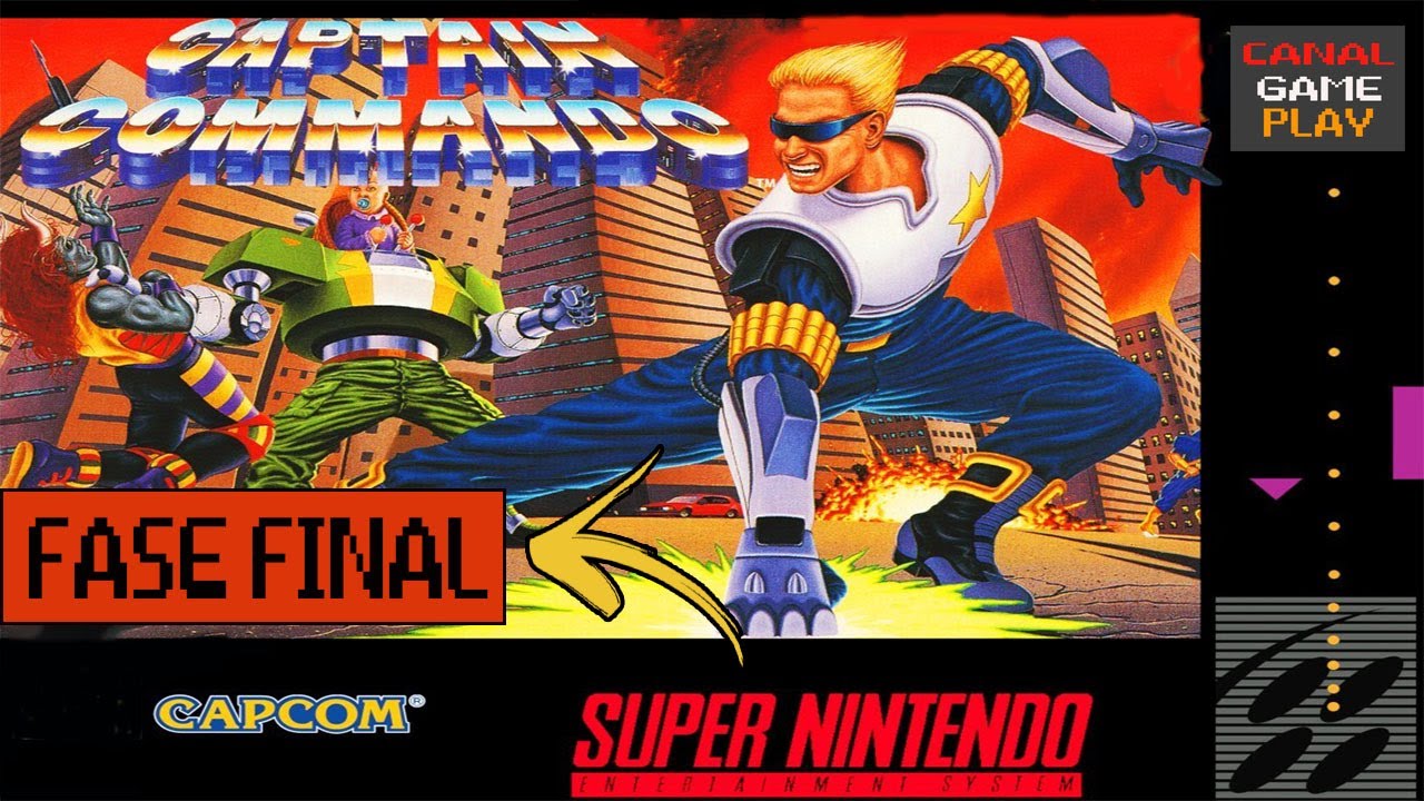 Captain Commando Super Nintendo Fase Final - YouTube