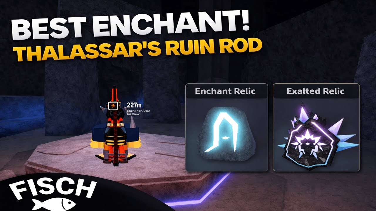 Best Enchant for Thalassar's Ruin Rod in Fisch | Roblox - YouTube