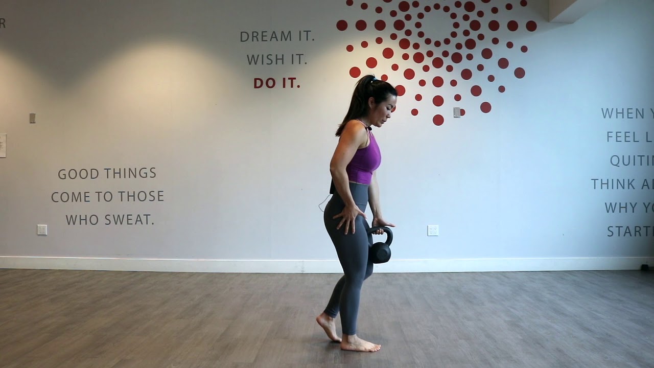 Hip Hinge Dominant Lunge - YouTube