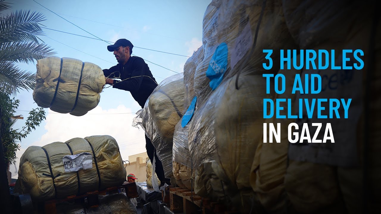 3 Hurdles to Aid Delivery in Gaza - YouTube