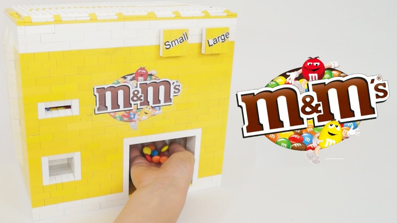 Hand Detecting LEGO M&M's Machine - YouTube