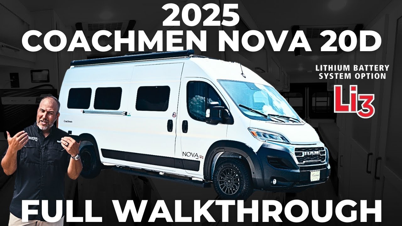 2025 Coachmen Nova 20D Class B RV on Ram ProMaster 3500 | Ultimate Van ...
