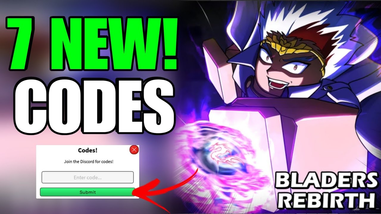 *New*All Working Codes For Bladers Rebirth July 2024 - Roblox Bladers ...