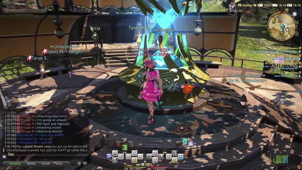 Ffxiv CC farming for alpha wolf - YouTube
