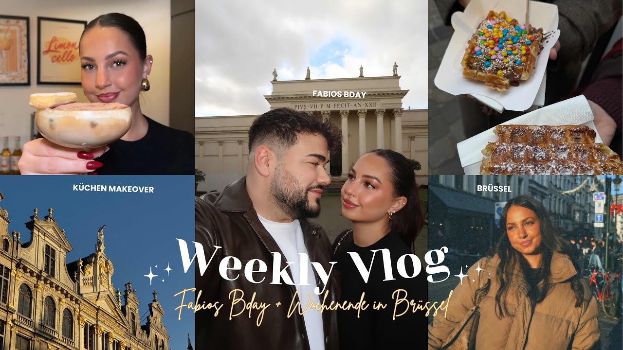 Fabios Bday Überraschung 💌 Wochenende in Brüssel | LAURA SIEBERT - YouTube