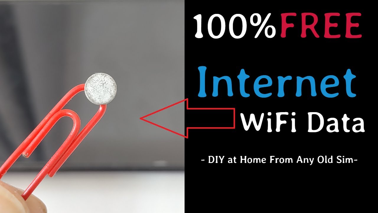 Use Paper Clips On Your Mobile Get Internet Anywhere - YouTube