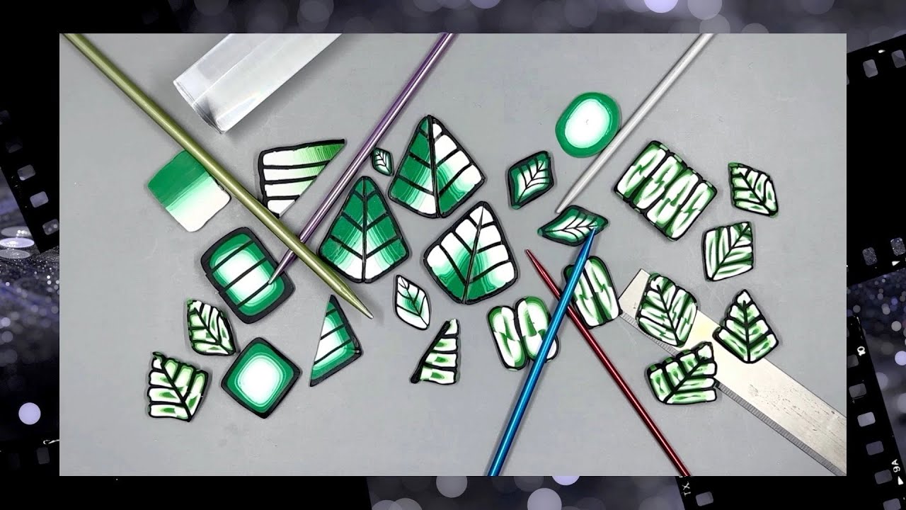 POLYMER CLAY CANE TUTORIAL: THE LEAF CANES - YouTube