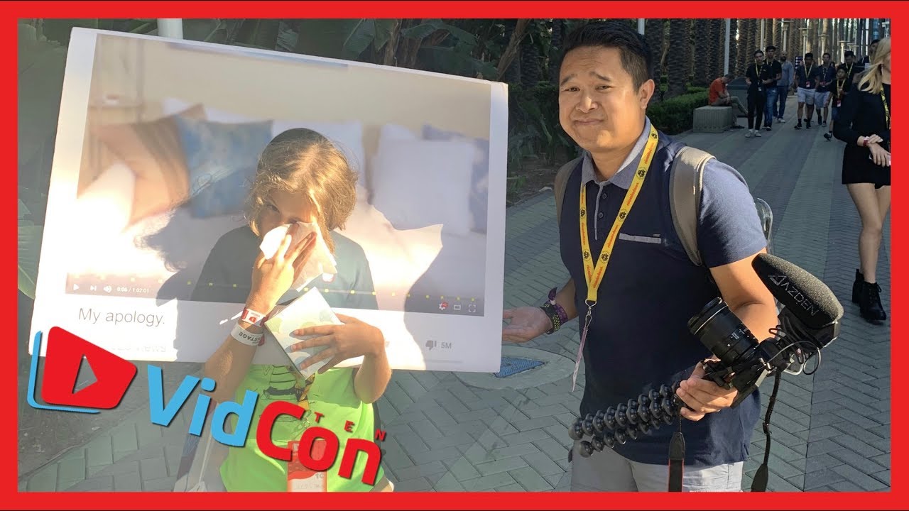 Influencer Apology Kid WINS VidCon 2019 (VidCon Day 3) - YouTube