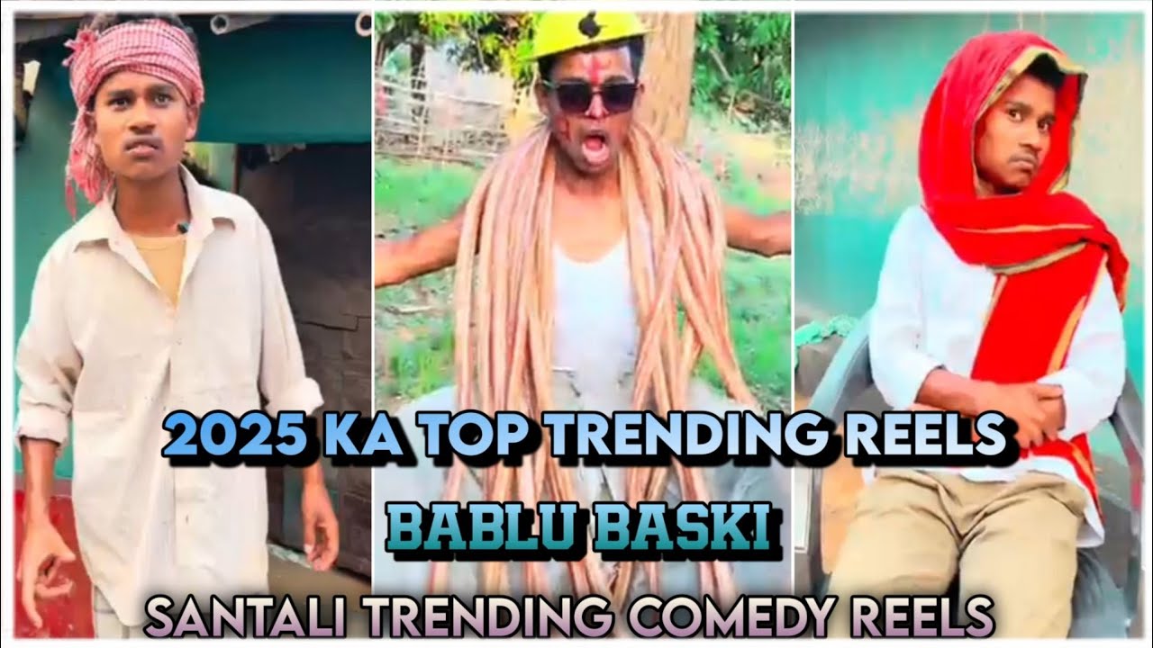 2025 KA TOP TRENDING COMEDY VIDEO // SANTALI COMEDY REELS VIDEO ...