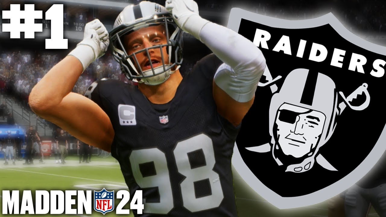 Madden 24 Las Vegas Raiders Franchise Rebuild Ep. 1 - YouTube