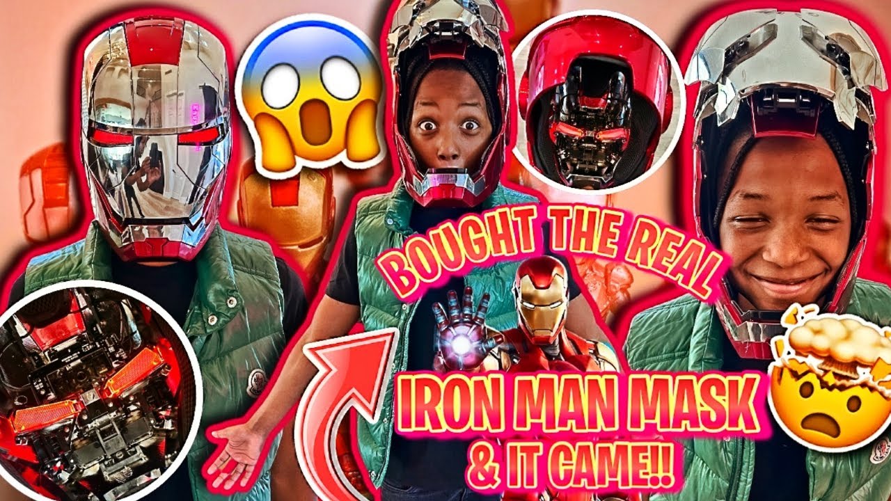I BOUGHT THE REAL IRON MAN MASK AND IT ACTUALLY CAME YouTube I BOUGHT THE REAL IRON MAN MASK AND IT ACTUALLY CAME YouTube