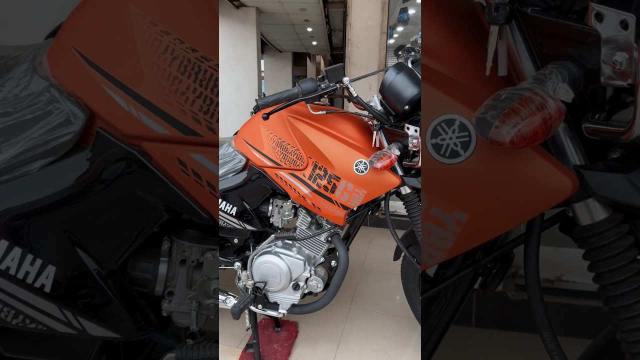 Yamaha YBR G 2024 Matt Orange New Colour🧡 - YouTube