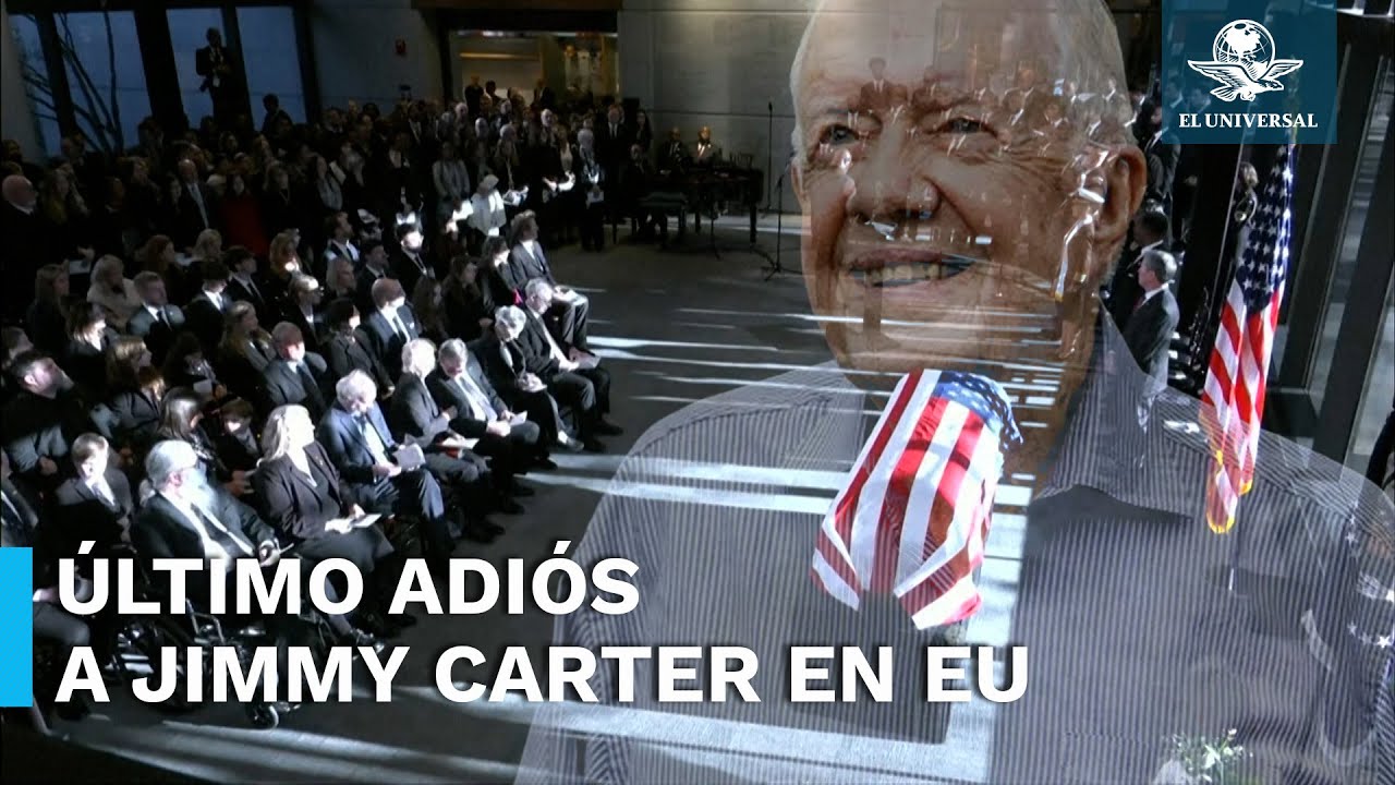 Despiden a Jimmy Carter en EU con un homenaje de 6 días - YouTube