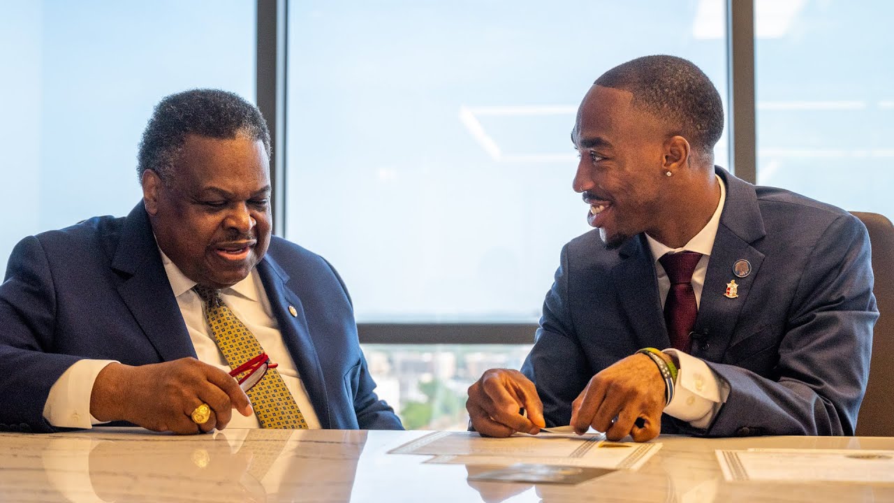 Student Regent Swearing-In Ceremony - Demetrius Harrell Jr., Texas A&M ...