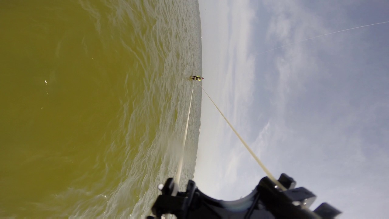 GoPro on kite line mount. - YouTube
