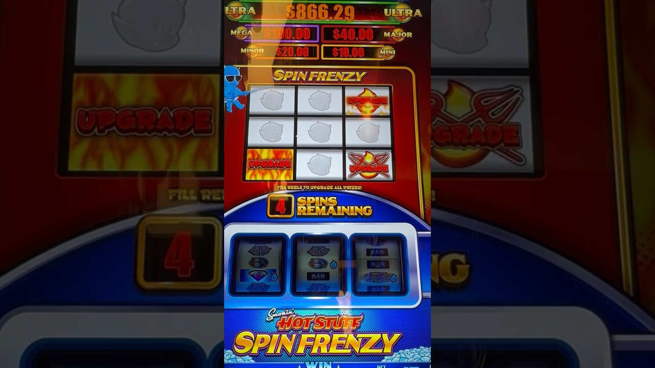 Smokin’ Hot Stuff Spin Frenzy Progressive Upgrades! Bonus #slots ...