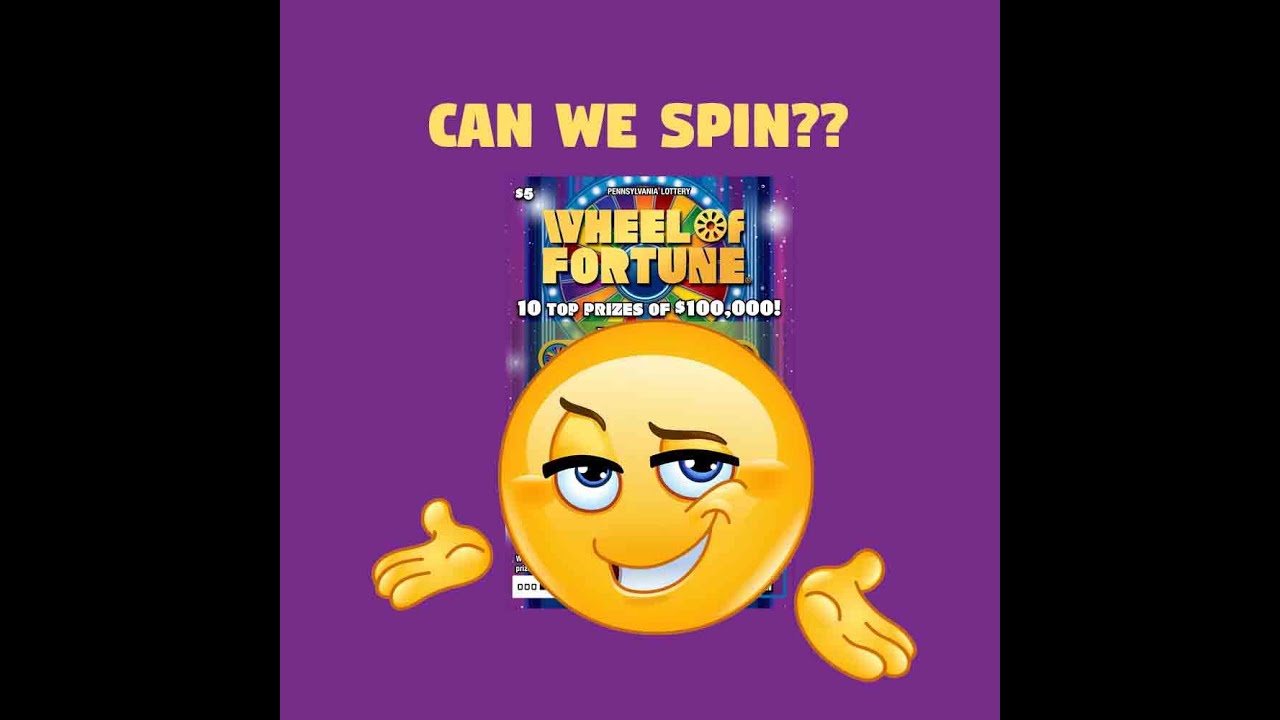 $5 Wheel of Fortune Scratch Off Tickets - PA Lottery - YouTube
