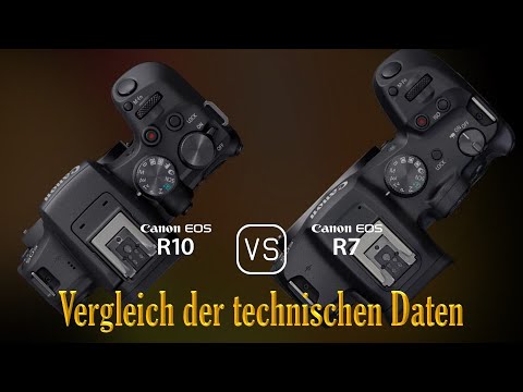 Canon EOS R10 vs. Canon EOS R7: Ein Vergleich der technischen Daten ...