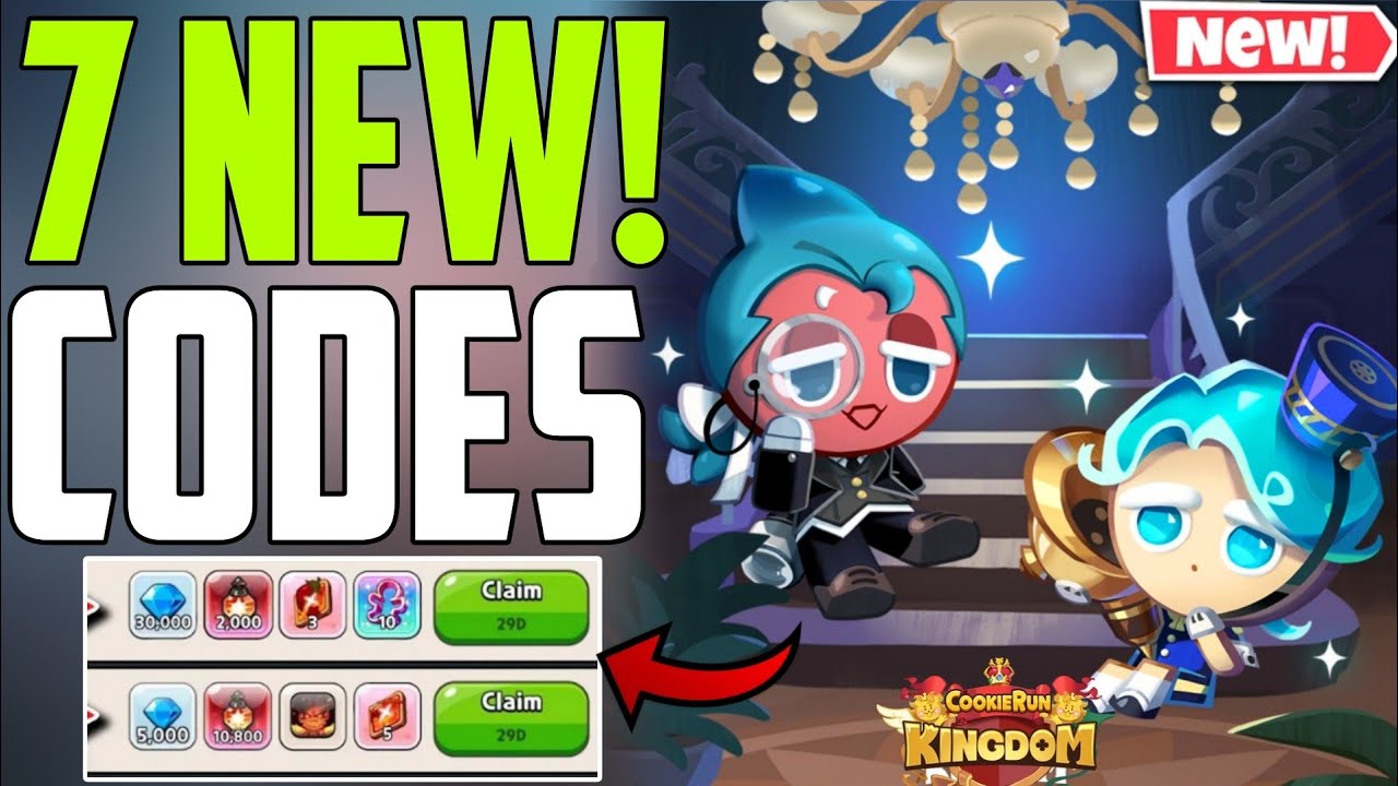 COOKIE RUN KINGDOMS COUPON CODES 2024 - COOKIE RUN KINGDOMS CODES - CRK ...