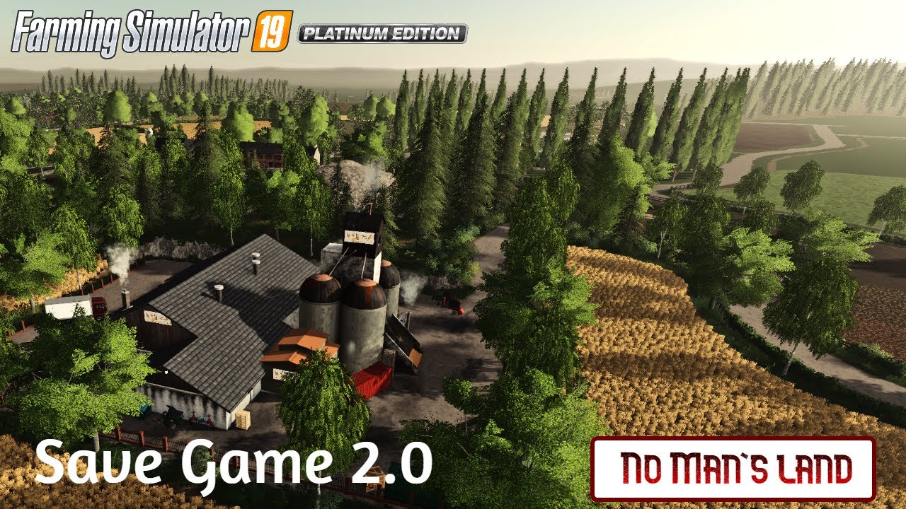 Save Game 2.0 - No Man's Land - FS19 Timelapse Español - YouTube