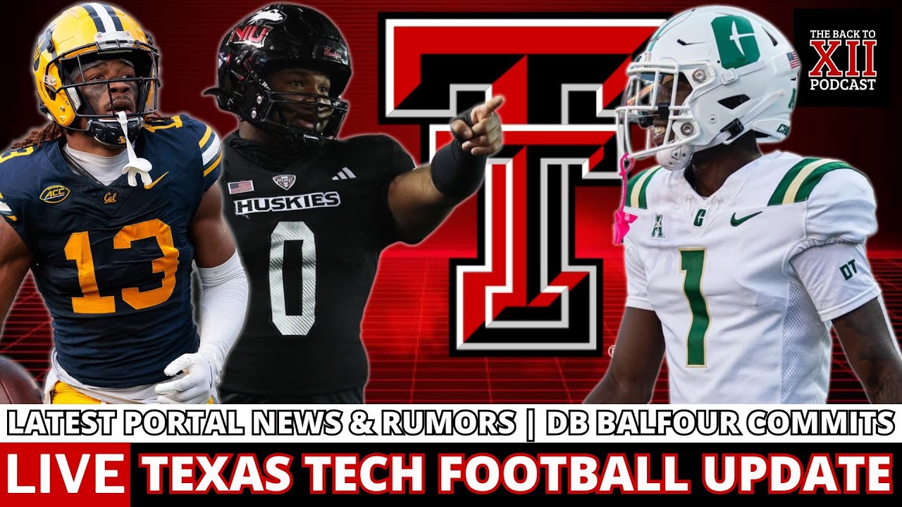 Dontae Balfour Commits To Texas Tech | Texas Tech Football News - YouTube