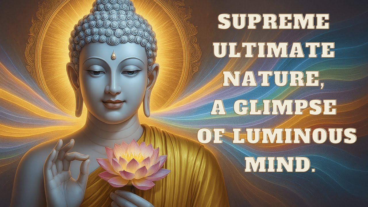 Supreme Ultimate Nature, a Glimpse of Luminous Mind - YouTube