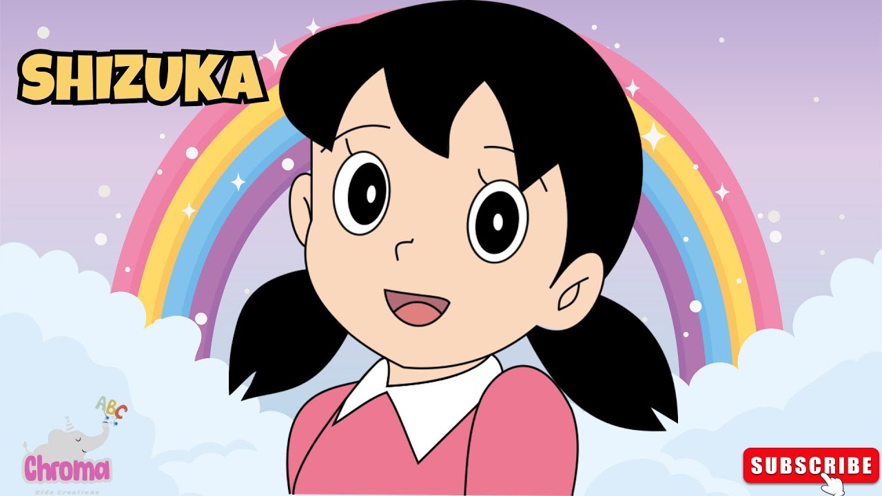 Draw Shizuka: Fun Tutorial for Kids and Toddlers - YouTube