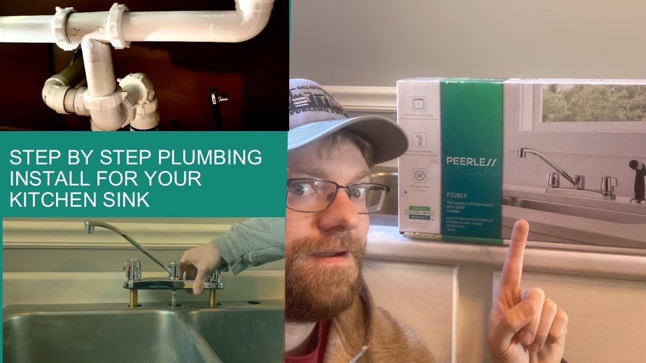 Installing Plumbing for Kitchen Sink - The Ultimate Guide - YouTube