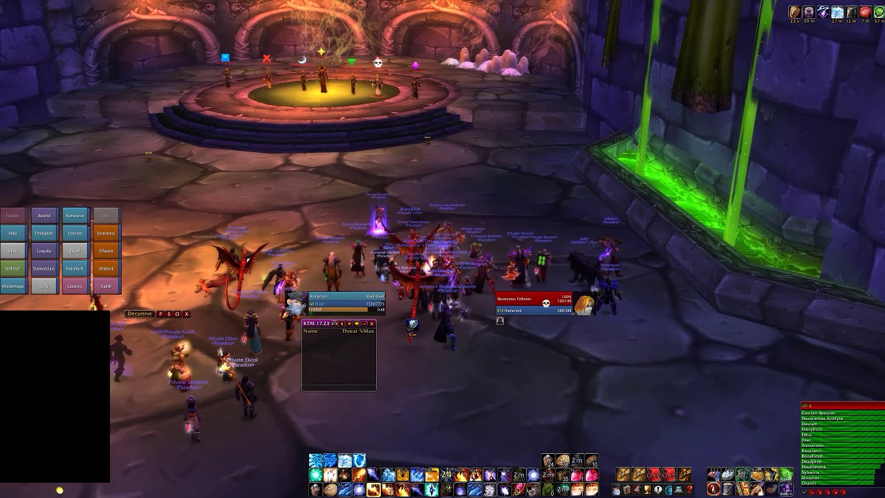 Paradox - Vanilla Naxxramas Spider Wing - Fire Mage PoV - YouTube