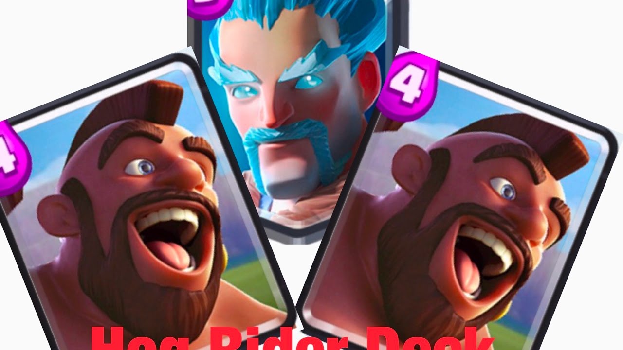 My Hog Rider Deck! - YouTube