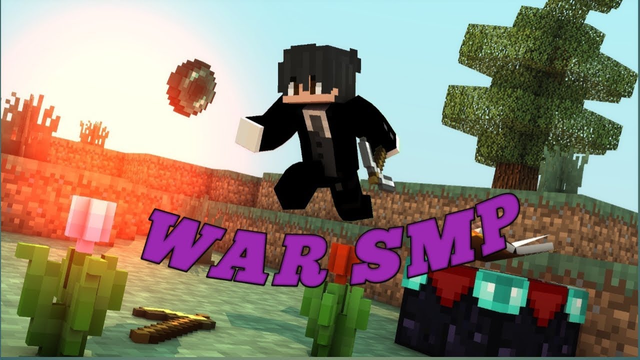 playing in world best smp war smp - YouTube