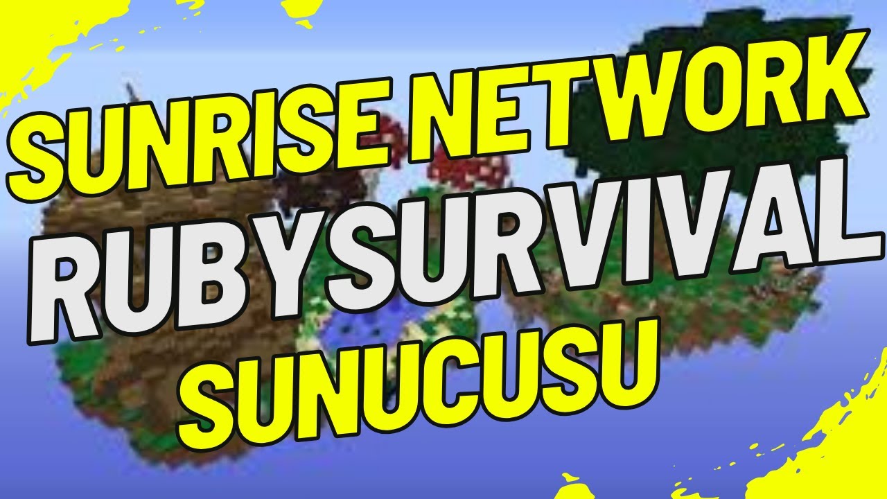 Mükemmel Oyun Modu Sunrise Network - Minecraft Sunucu Tanıtımı - YouTube