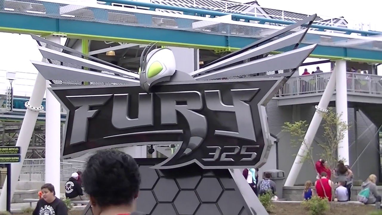 Fury 325 Off Ride POV Carowinds - YouTube
