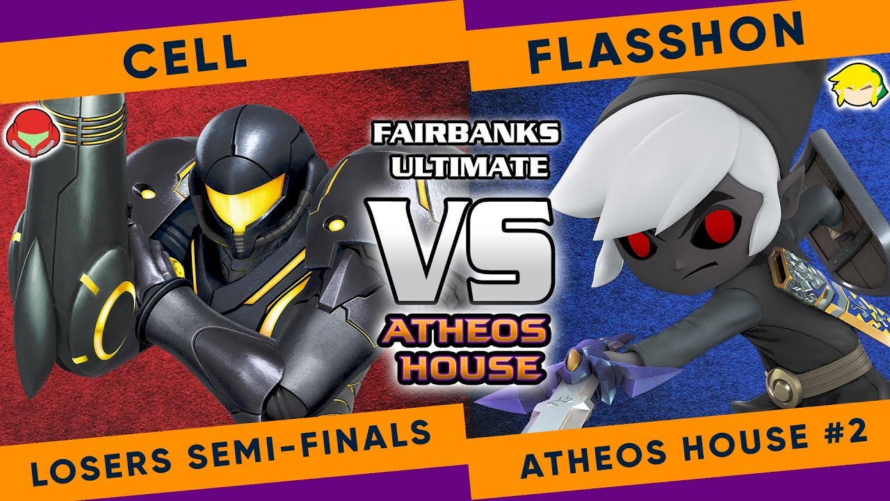 Atheos House #2 - Cell (Samus) vs Flasshon (Toon Link) SSBU - Losers ...