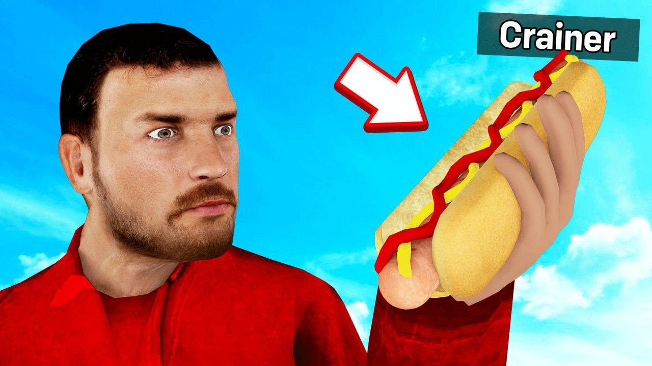 I HID As A HOT DOG And Almost Got EATEN! (Gmod Prop Hunt) - YouTube