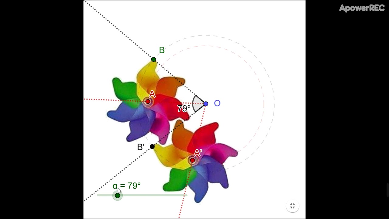 Cours 3ème La rotation - YouTube