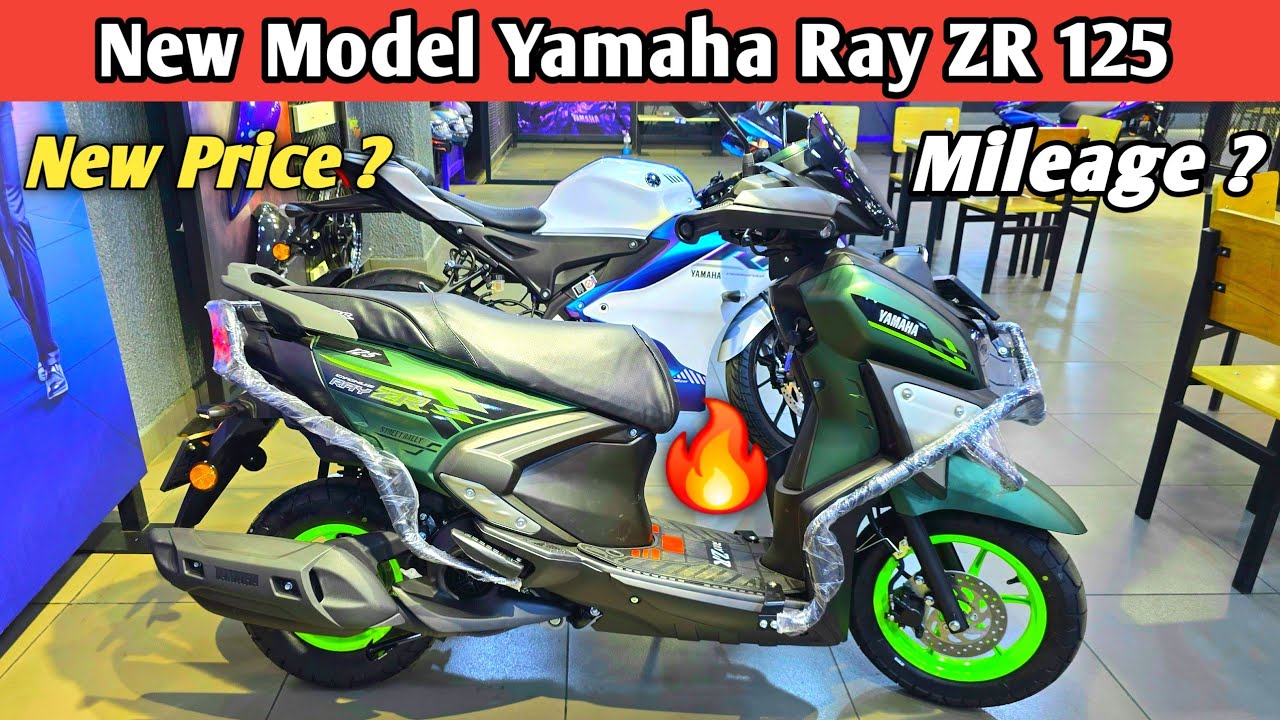 YAMAHA RAY ZR 125CC Launch | Review | Yamaha Ray ZR 125CC Mileage | New ...