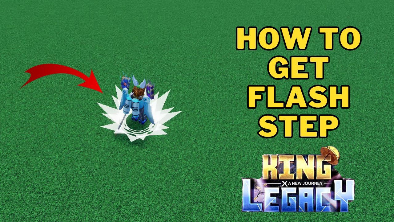 How To Get Flash Step Ability in King Legacy | King Legacy Teleport ...