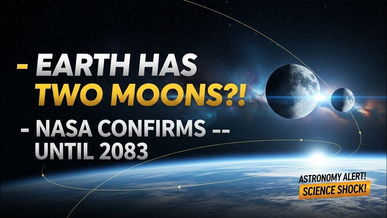 NASA Confirms: Earth Has TWO Moons Until 2083?! - YouTube