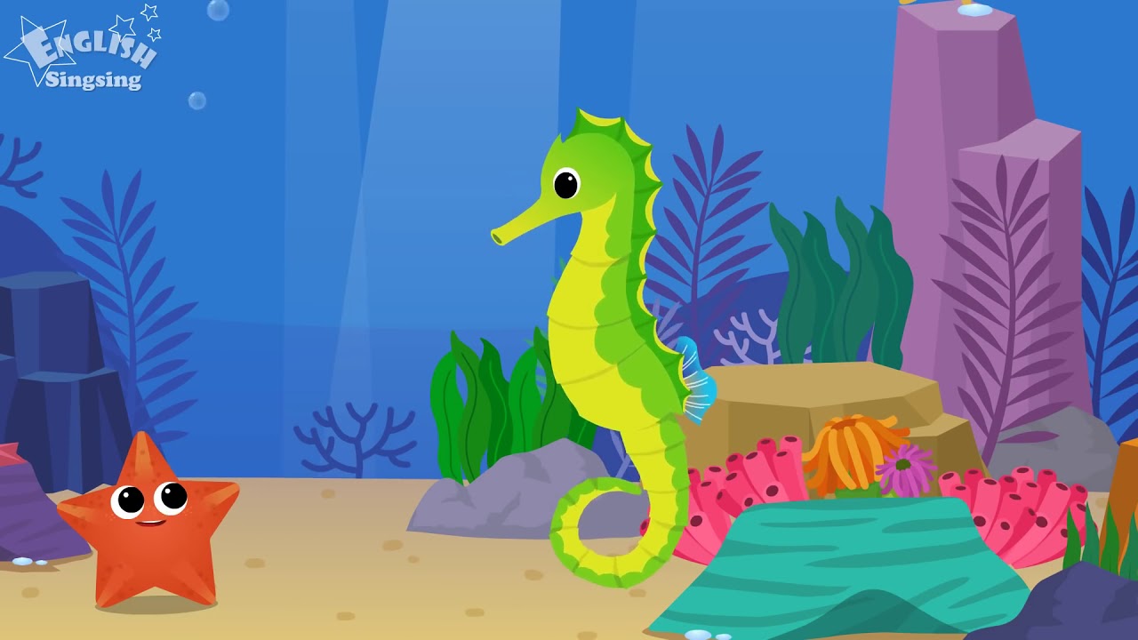 Kids vocabulary Sea Animals Learn English for kids English educational ...