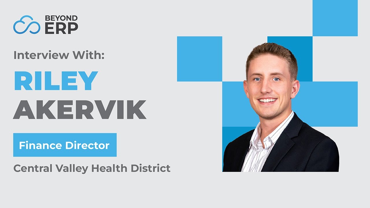 Riley Akervik, Central Valley Health District Finance Director, on ...