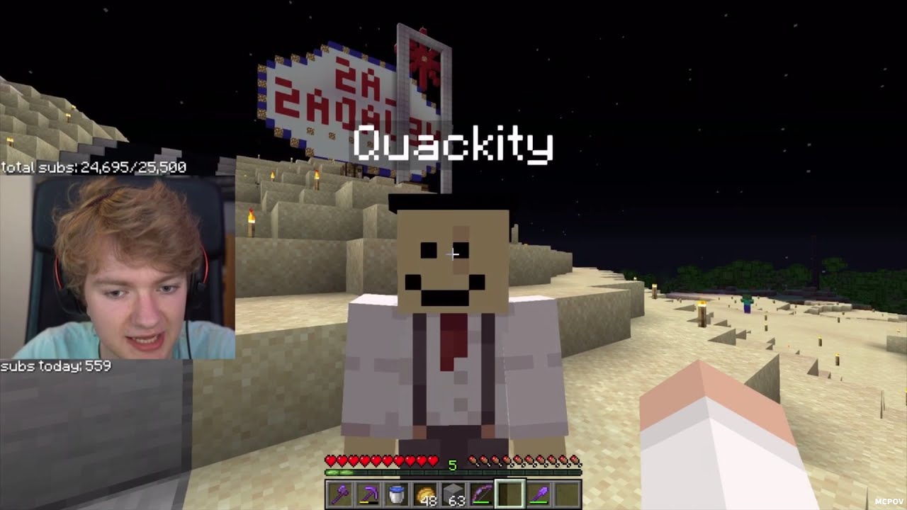 TommyInnit learns the truth behind Quackity’s scar (Dream SMP LORE ...