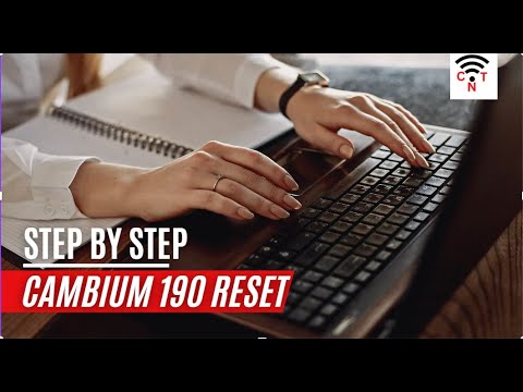 How to Reset a Cambium Radio (Cambium190) - YouTube