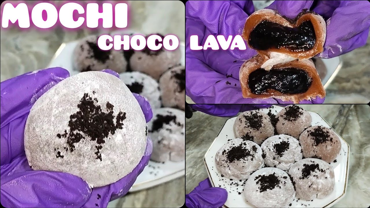 MOCHI VIRAL !! RESEP MOCHI CHOCO LAVA - KENYAL DAN LEMBUT BANGET COCOK ...